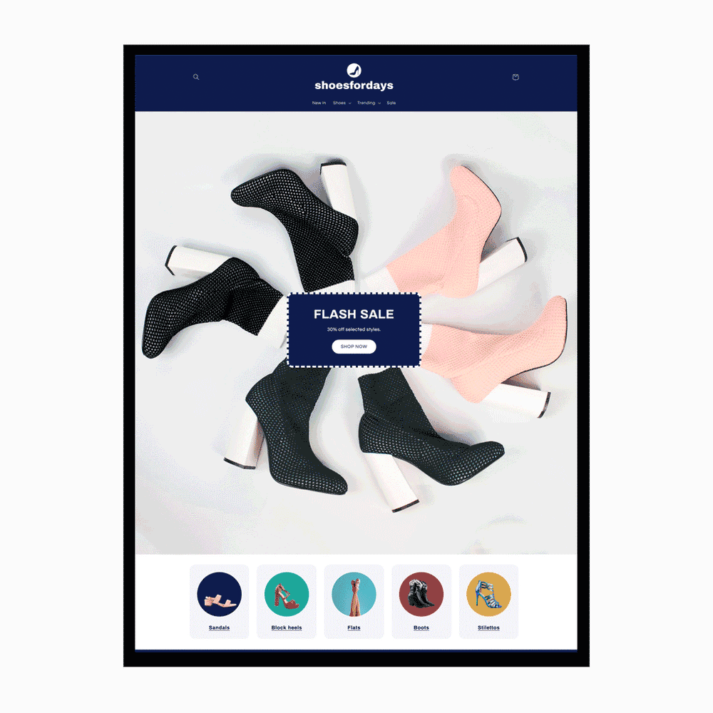 Shoes for Days - Efficient Ecommerce